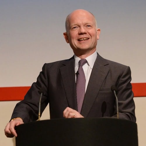 William Hague - Official Speaker Bio